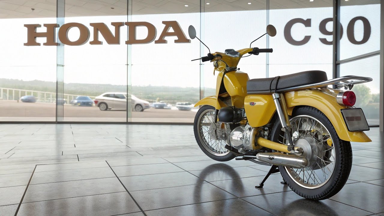 2026 Honda C90 Finally Launched! Retro Style Meets Modern Tech! - YouTube
