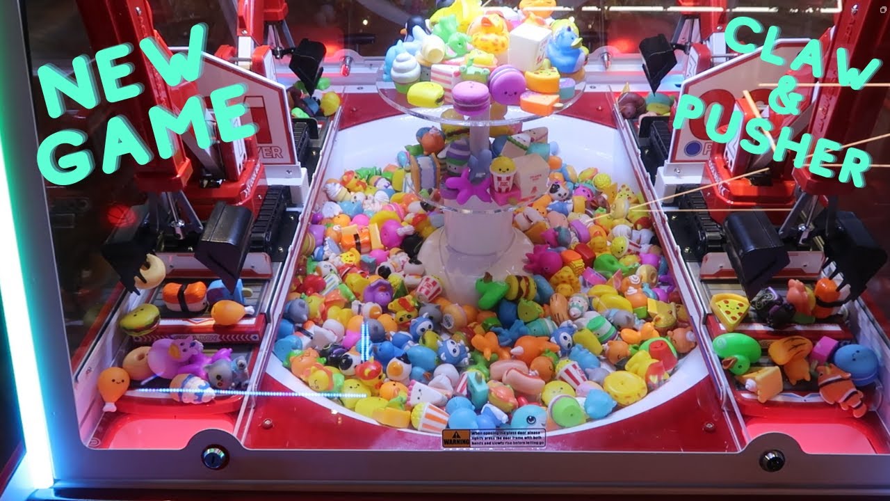 NEW CLAW & PUSHER ARCADE GAME - Winning Prizes at Timezone Australia ...