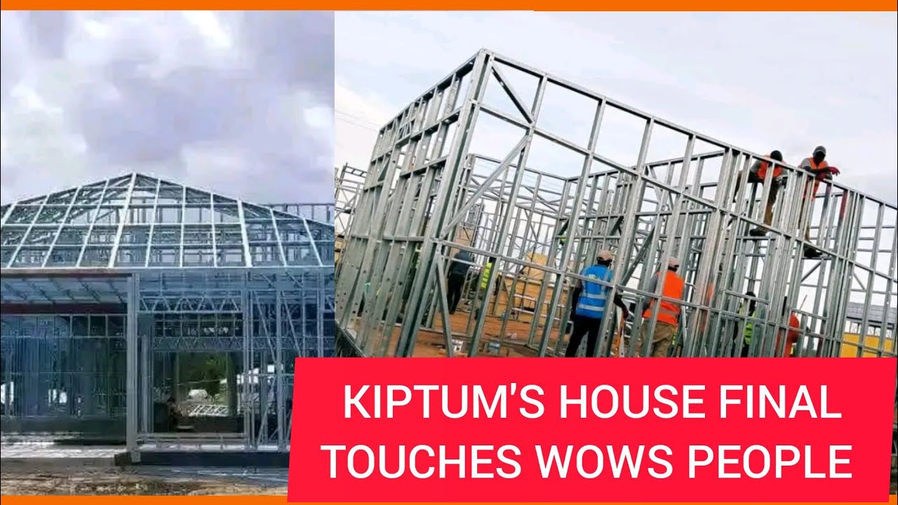 KIPTUM'S House Amazing Progress || Engineers almost Meeting RUTO's Deadline. - YouTube