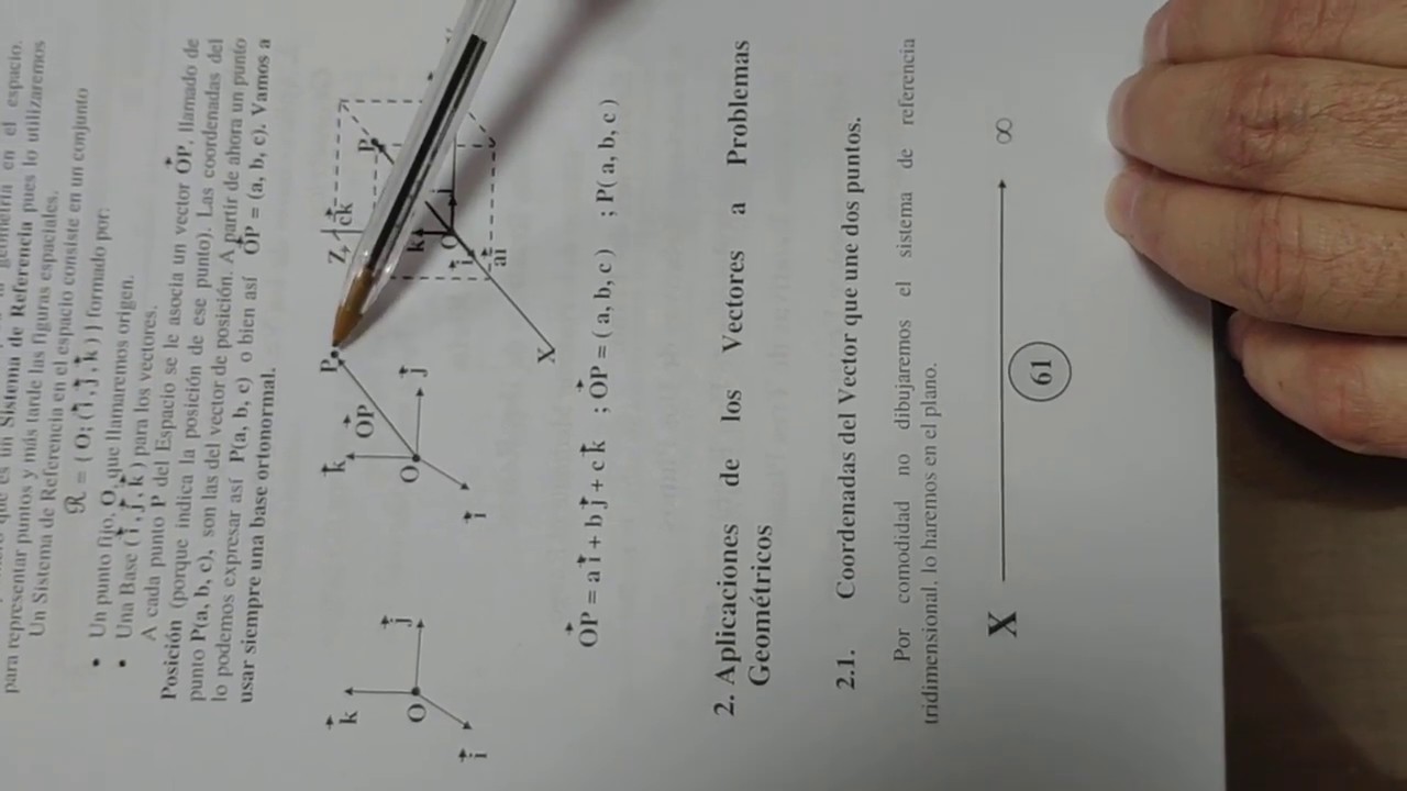 Tema7 Ec_recta y plano nº 1 - YouTube