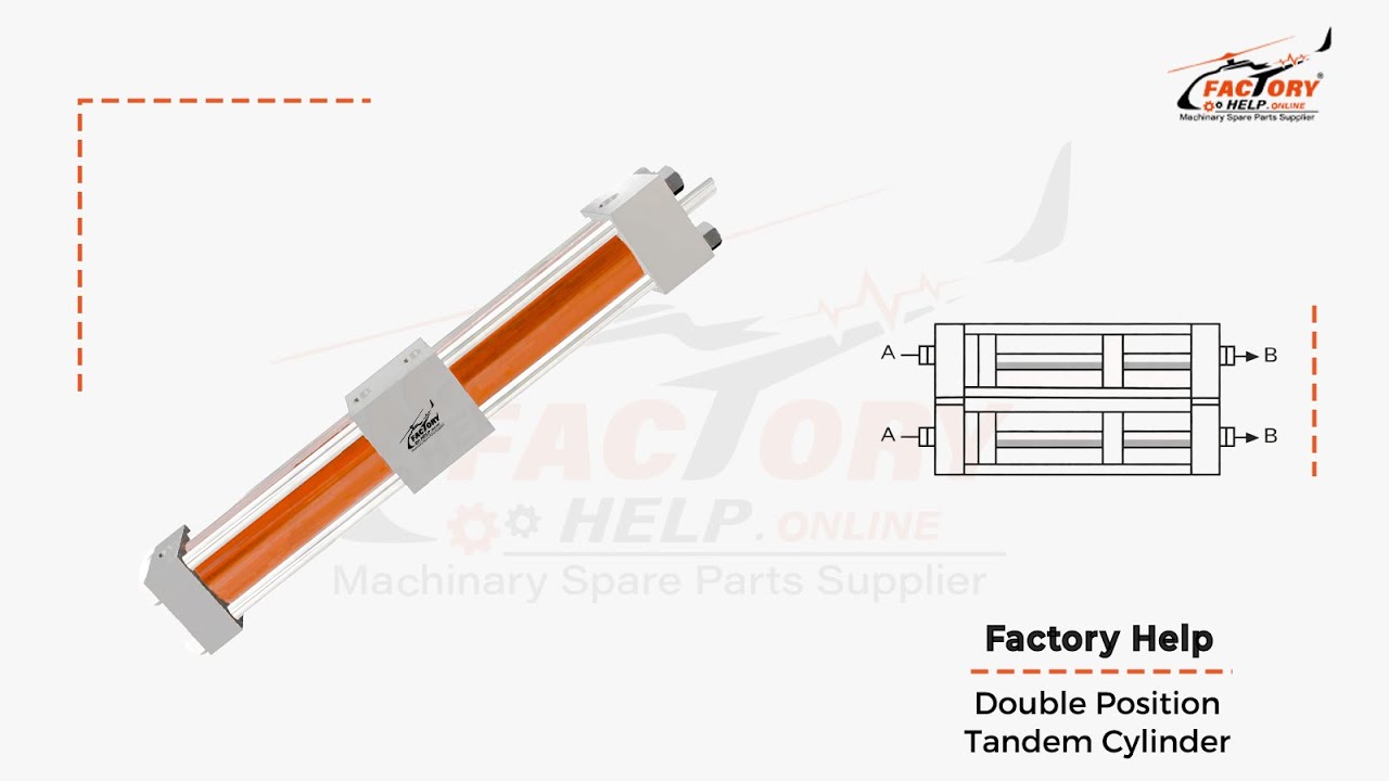 Factory Help - Double Position Tandem Cylinder - YouTube