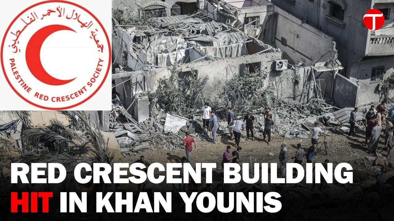 Palestine Red Crescent Building Targeted: Gaza Reports 14 Palestinians ...