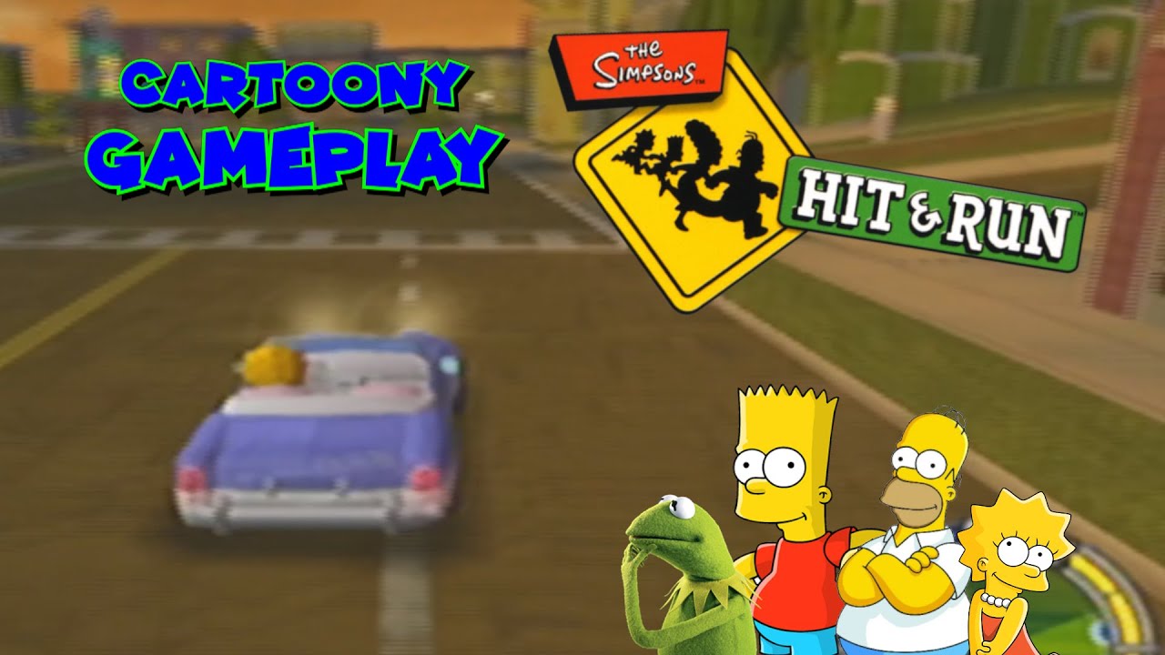 Cartoony Gameplay: The Simpsons Hit & Run PART 3 - YouTube