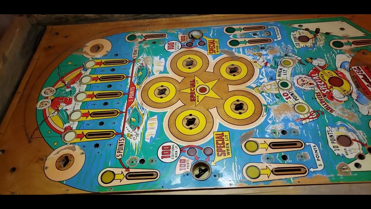 Pinball Resto #2 - 1964 Gottlieb North Star - YouTube