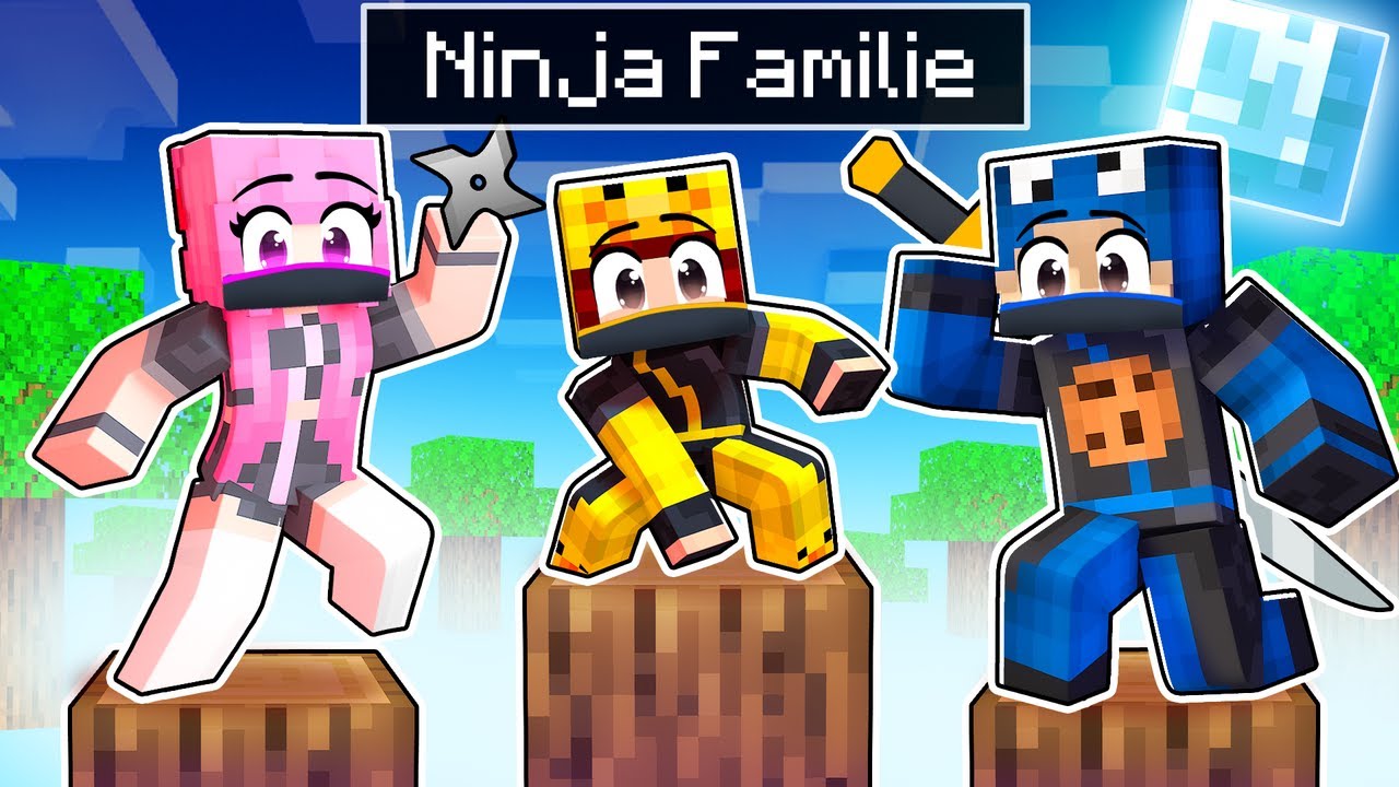 Ik Werd GEADOPTEERD Door NINJA Familie In Minecraft! - YouTube