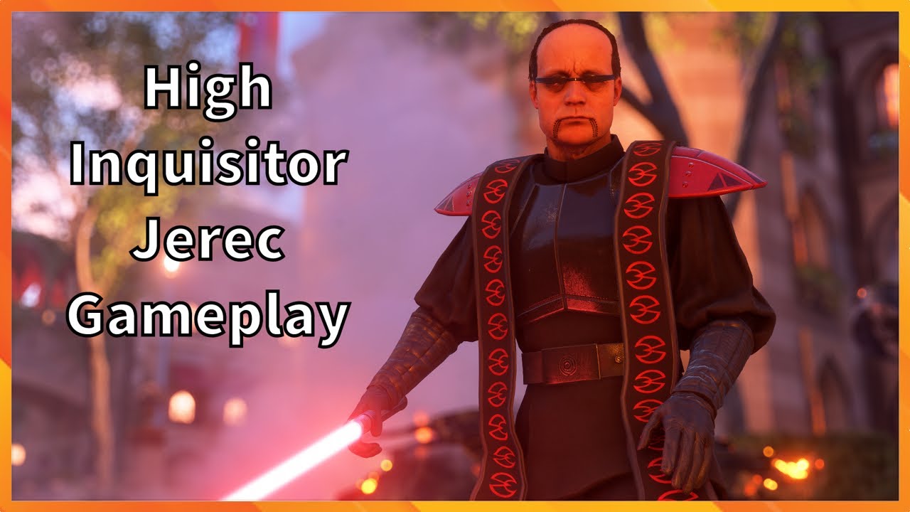 High Inquisitor Jerec Gameplay Star Wars Battlefront 2 - YouTube