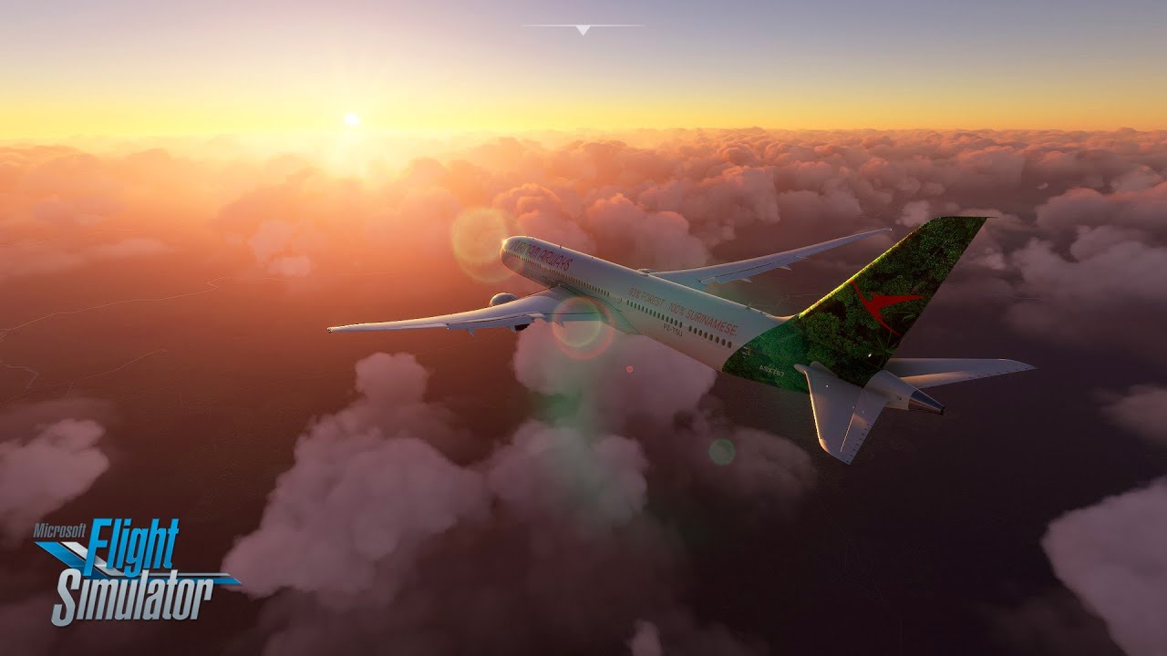 Surinam Airways Boeing 787-10 Dreamliner in MSFS2020 Trailer Shot ...