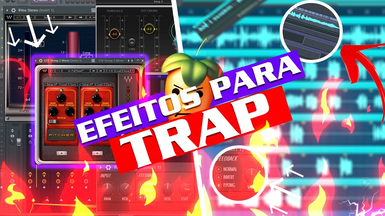 Efeitos Para Vocais de Trap |Como Fazer Efeitos de Trap no Fl Studio| Fl Studio Tutorial - YouTube