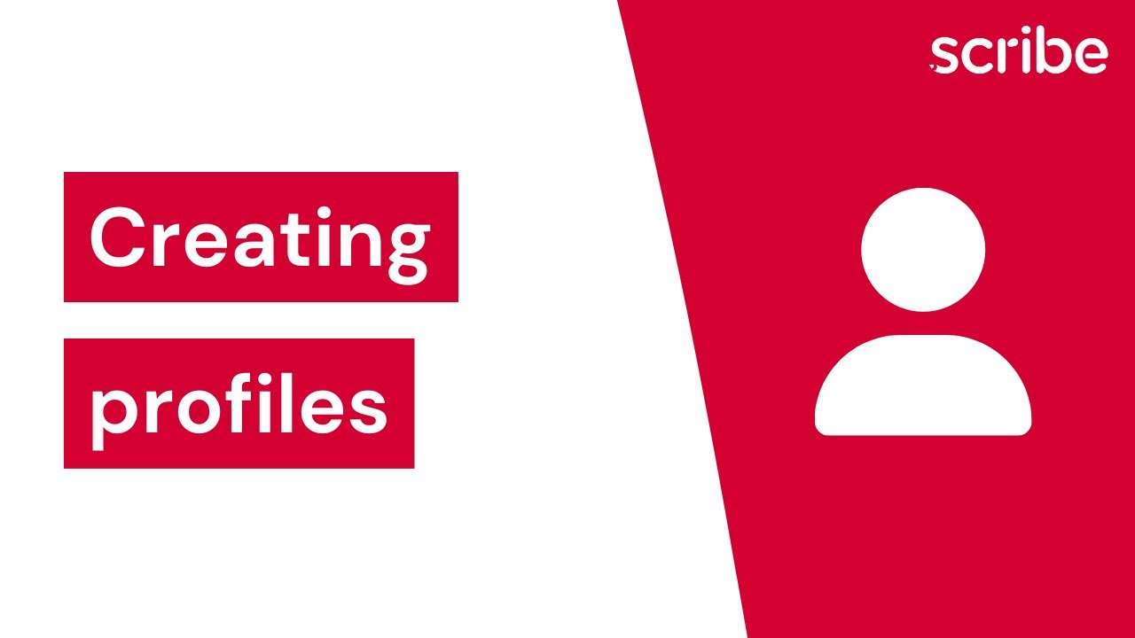 Creating a profile | Scribe Sketch - YouTube