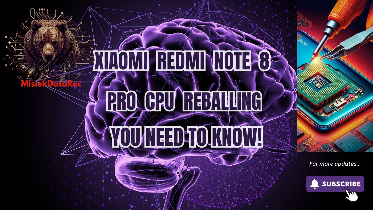 I Reball a Xiaomi Redmi Note 8 Pro CPU and Make It Work Again! - YouTube