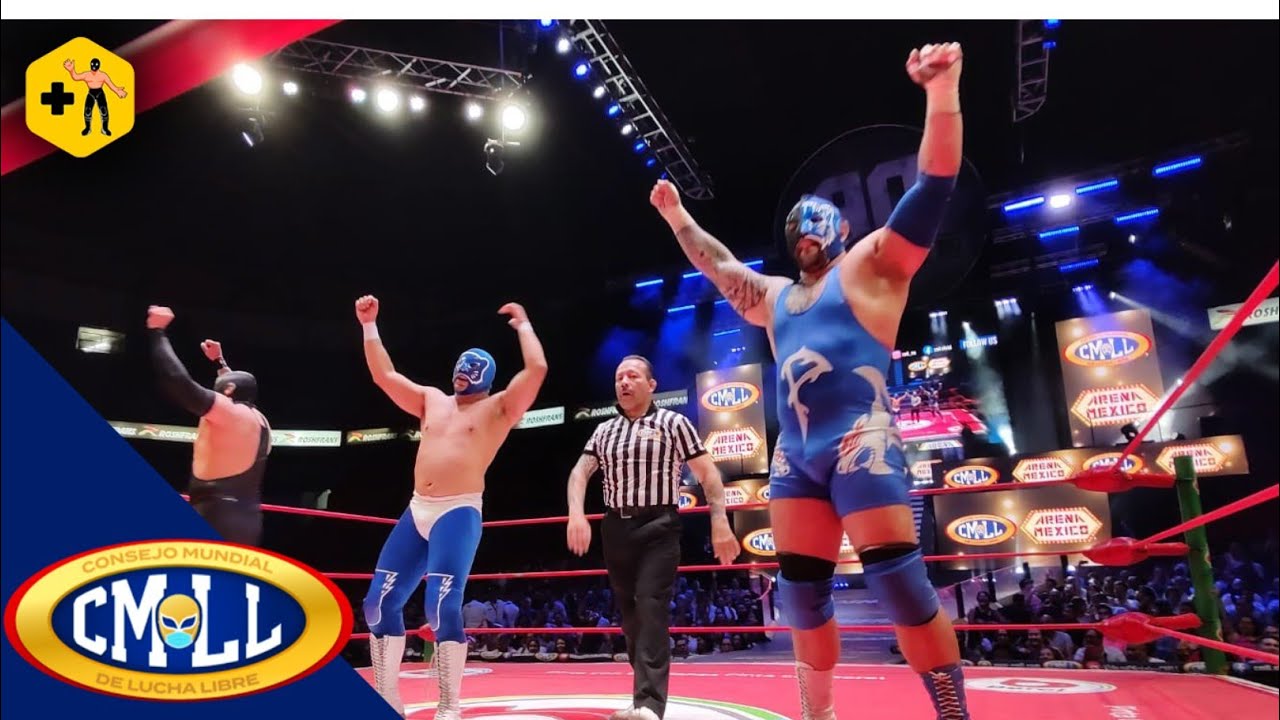 CMLL | Los Divinos Laguneros derrotan a Felino, El Coyote y Felino Jr ...