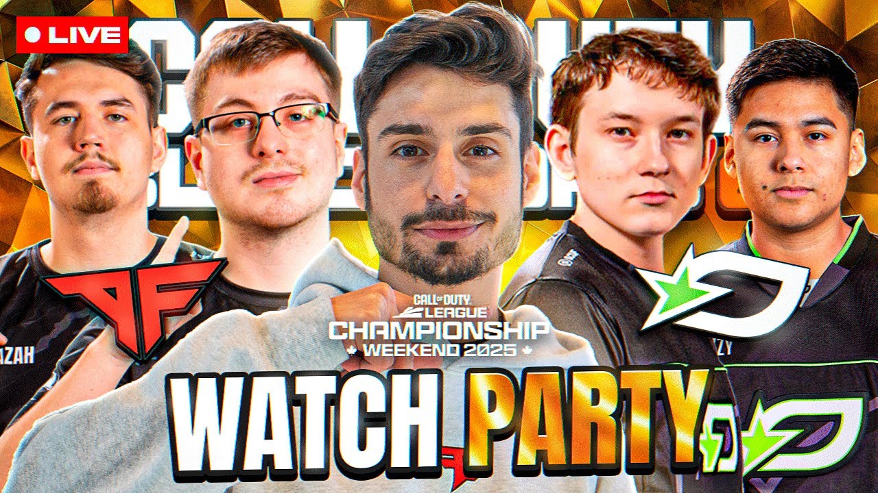 CDL CHAMPS WATCH PARTY // USE CODE ZOOMAA - YouTube
