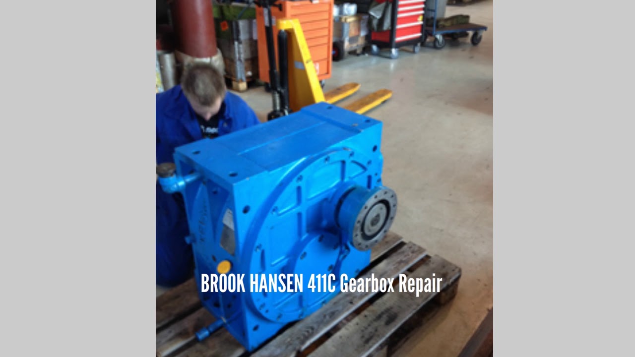 BROOK HANSEN 511C Gearbox Repair - YouTube