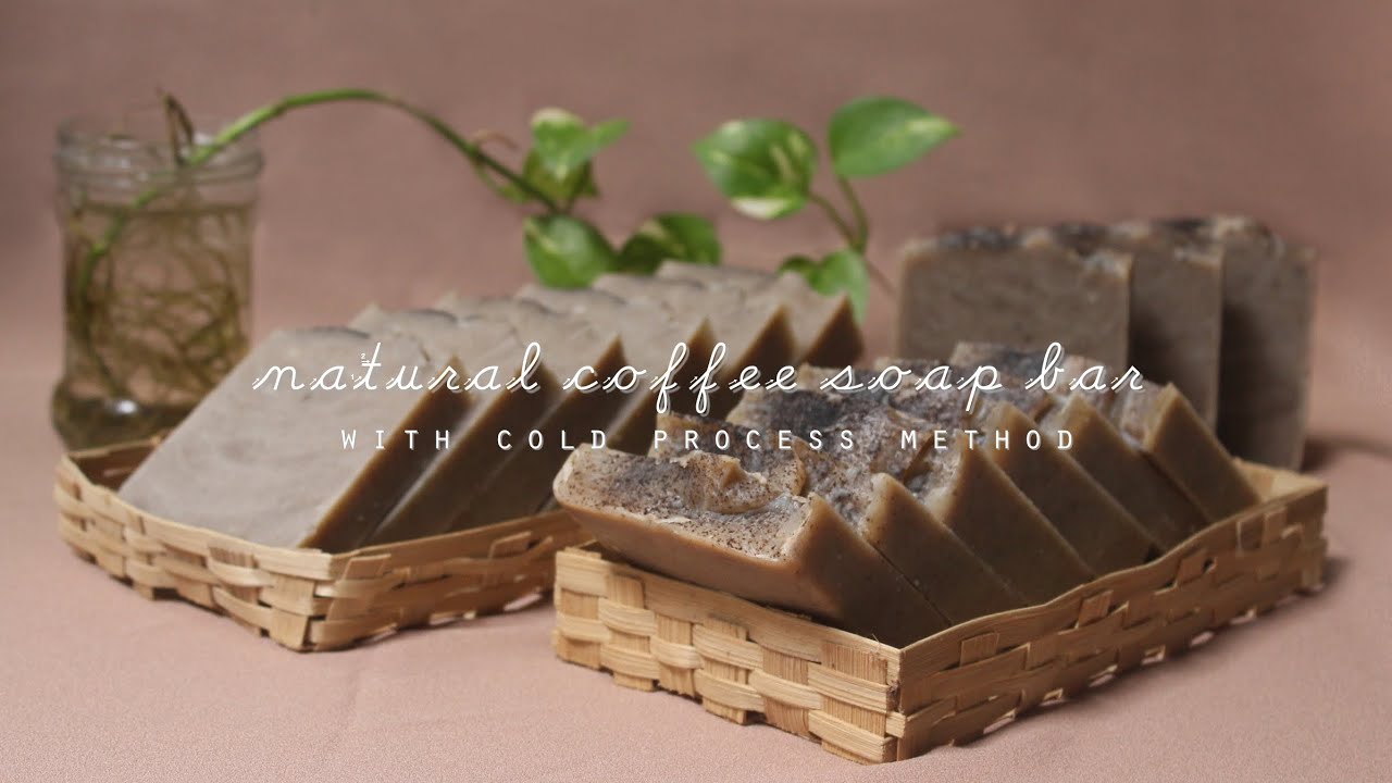Natural Coffee Soap Bar Diy Sabun Kopi Metode Cold Process Youtube