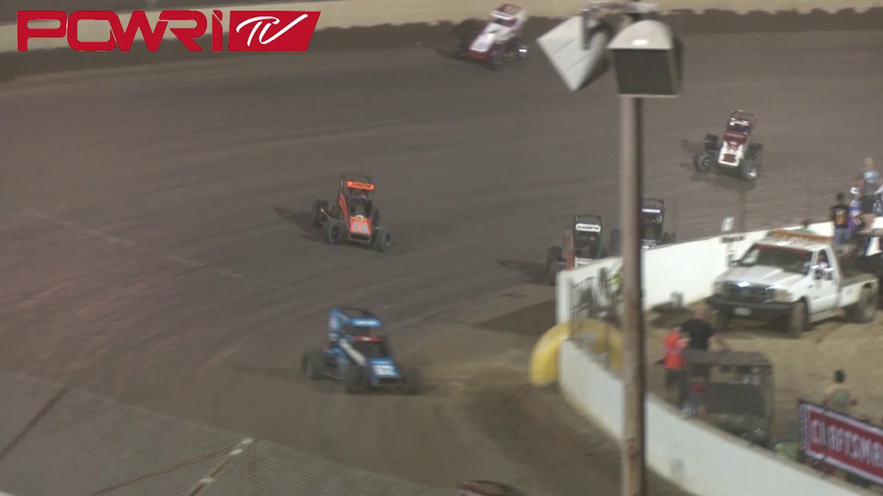 8/3/18 POWRi Lucas Oil National Midget League at Federated Auto Parts I ...