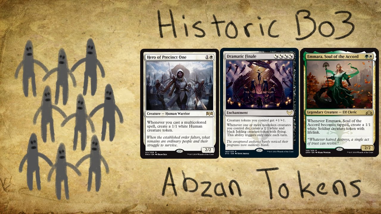 MTG[HistoricBo3] - Abzan Tokens - Strixhaven Era - YouTube