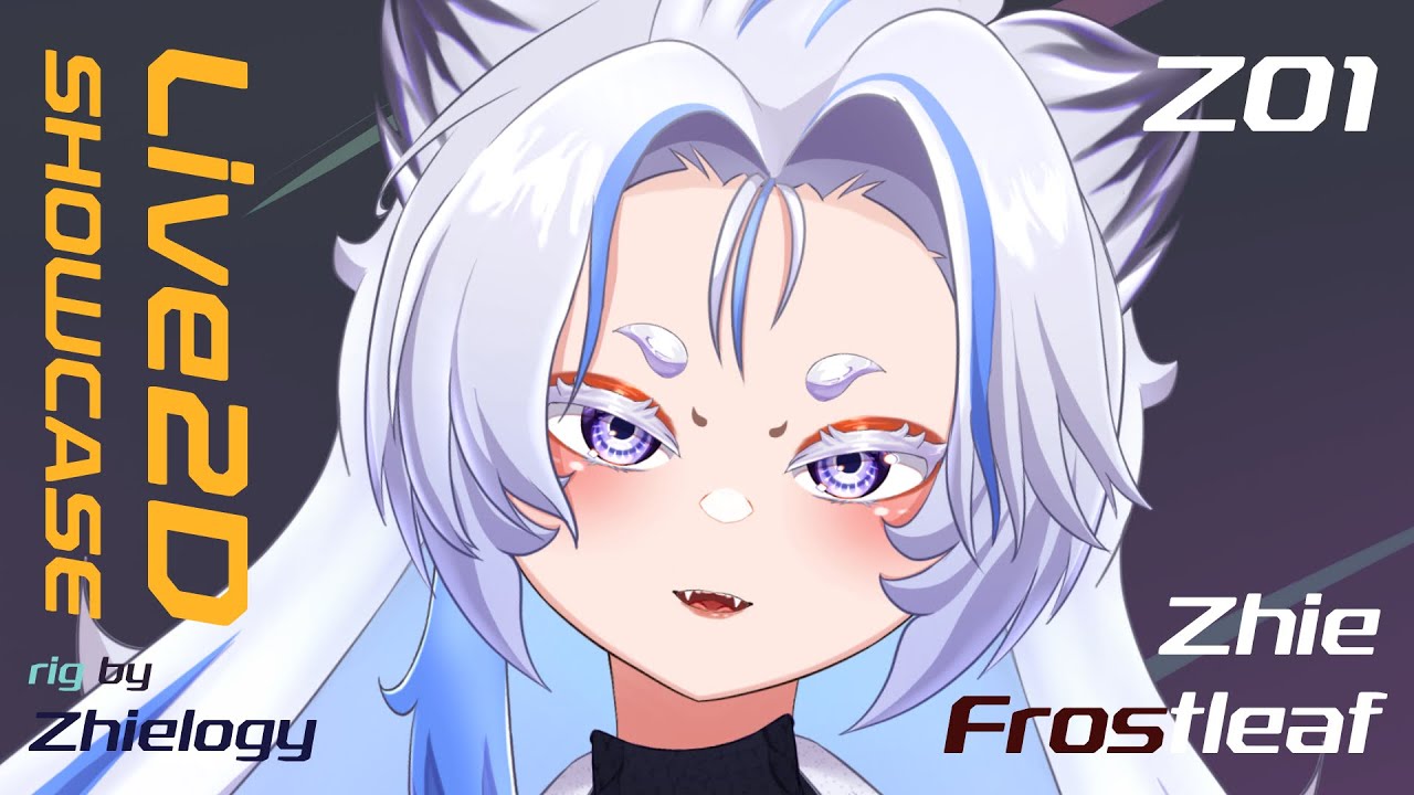 Live2D Model Showcase: Zhie Frostleaf - Sagacity - YouTube