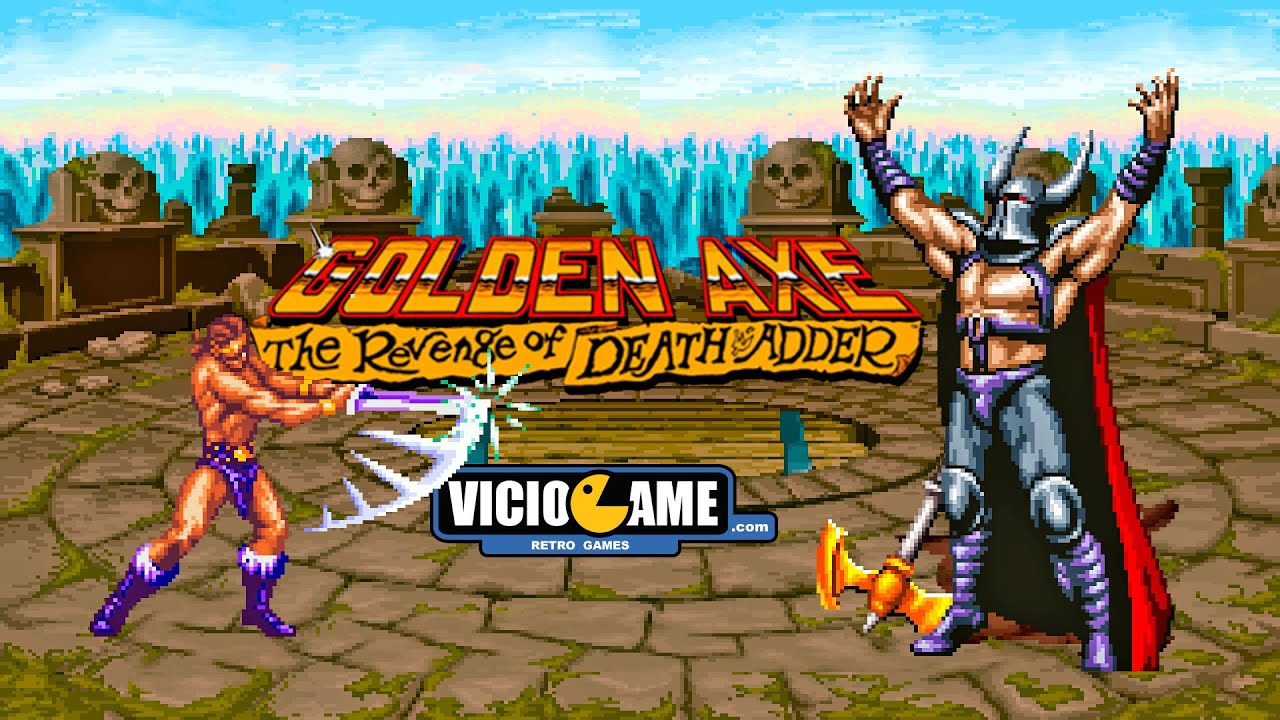 🎮 Golden Axe: The Revenge of Death Adder (Arcade) Complete Gameplay ...
