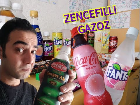 SADECE JAPONYADA SATILAN İÇECEKLER (ZENCEFİLLİ GAZOZ NE LA)
