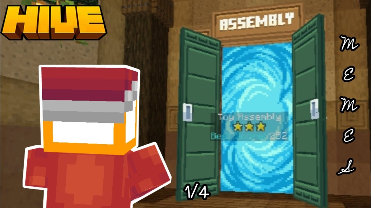 Toy Assembly [MEMES] •The Hive:Winterfest 22• |Minecraft:Pocket Edition ...