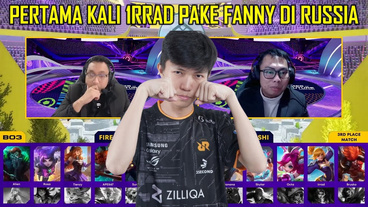 RRQ VS FF || FANNY 1RRAD MENGAMUK DI RUSSIA !! RRQ HOSHI VS FIRE FLUX ...