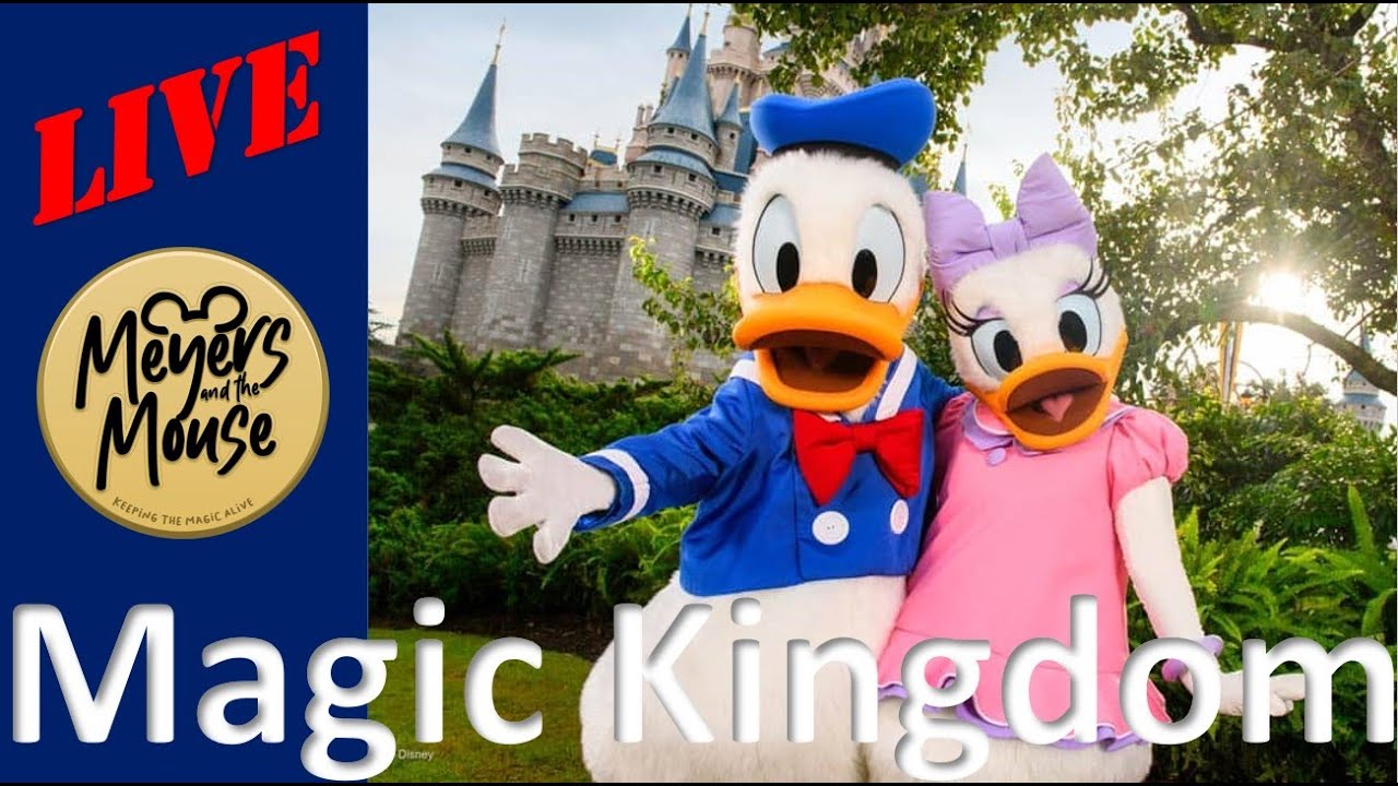 🔴LIVE - MAGIC KINGDOM - WALT DISNEY WORLD LIVE STREAM - YouTube