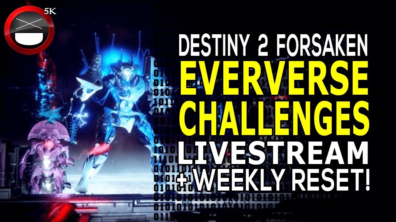 Destiny 2 Weekly Reset - Eververse, Challenges, Livestream & MORE ...