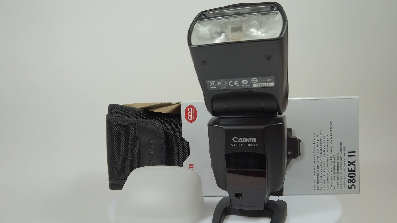 Canon 580EX II 2 - YouTube