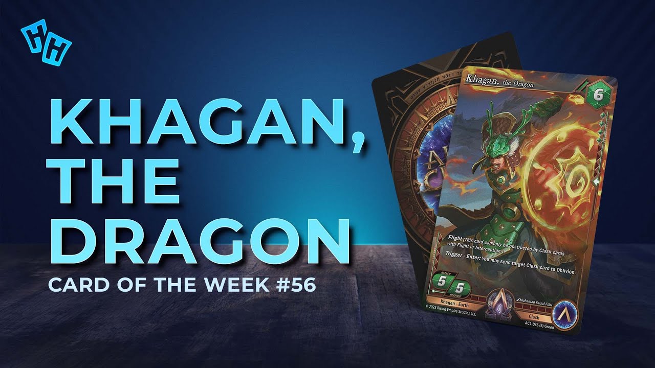 Khagan, the Dragon (Alpha Clash) || Card of the Week #56 - YouTube