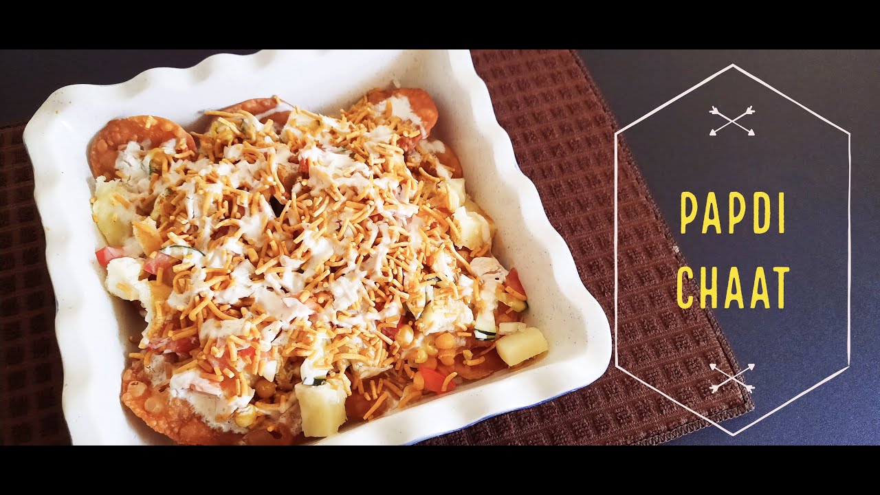 Papdi chaat || papri chaat || Famous Street food - YouTube