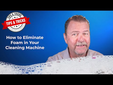 How to Eliminate Foam from your Cleaning Process - YouTube