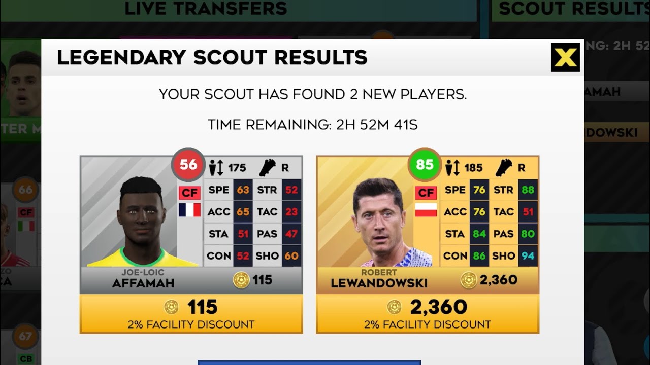 Buying Lewandowski in DLS 23 - YouTube