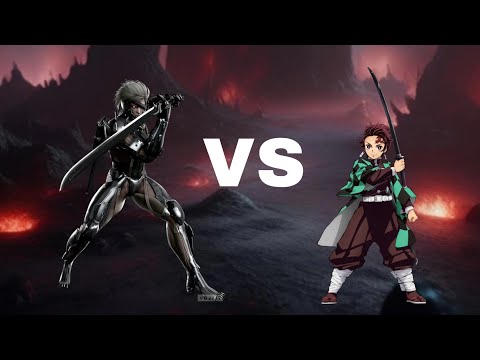 Raiden (mgr) vs tanjiro (demon slayer) broken down - YouTube