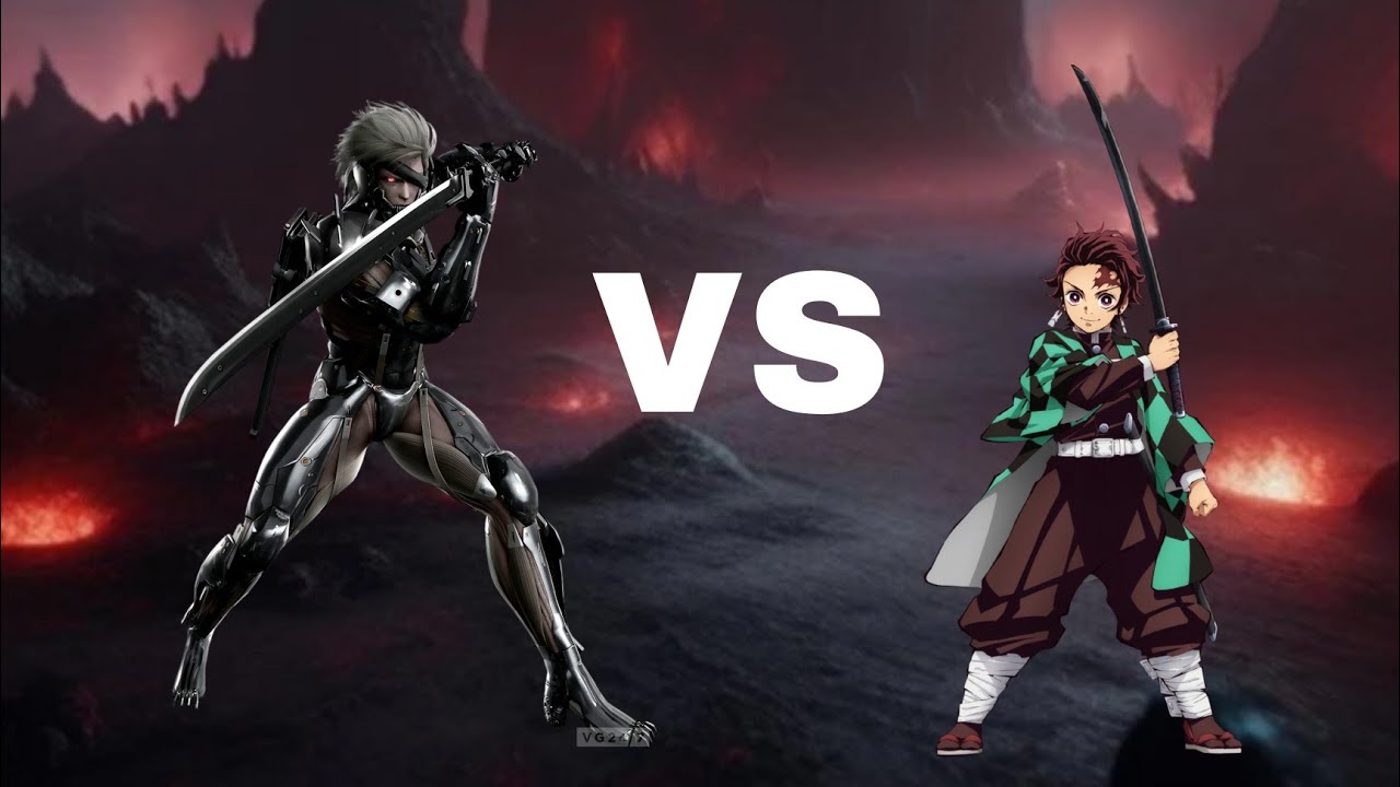 Raiden (mgr) vs tanjiro (demon slayer) broken down - YouTube