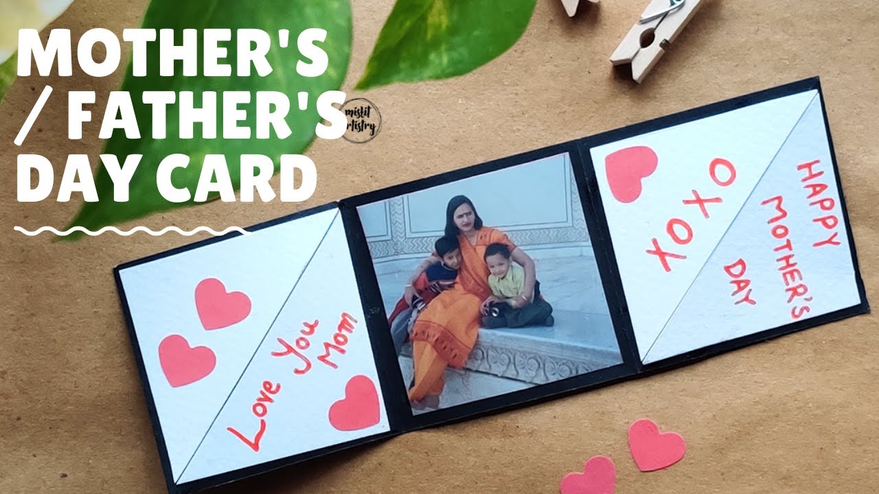 Mini Fold Card for Fathers Day | Learn With Misfit Artistry : Episode 5 ...