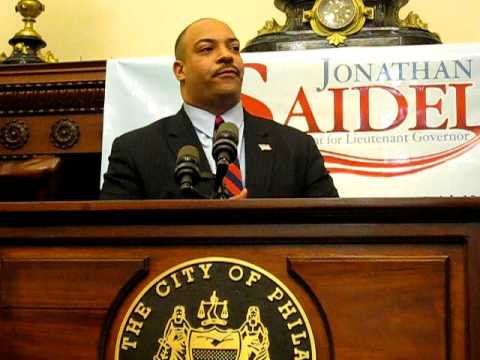 Seth Williams talks up Jonathan Saidel - YouTube