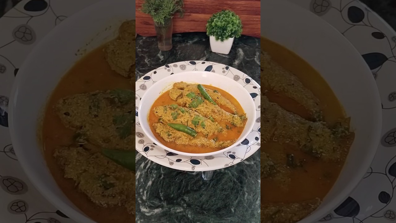 Bata Macher Jhal , Shorshe Posto diye #fish #cooking #food # ...