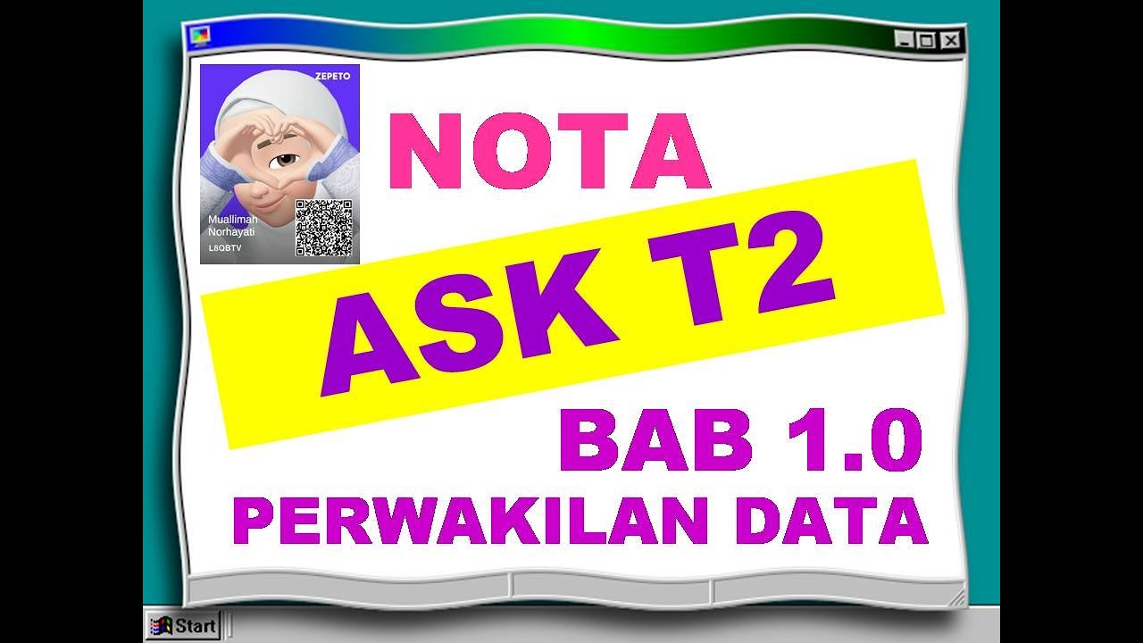 ASK T2 NOTA RINGKAS BAB 1 - YouTube