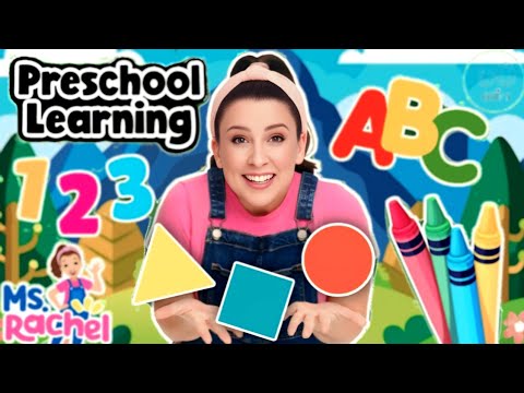 Preschool & Toddler Learning Video with Ms Rachel - Learn Shapes ...