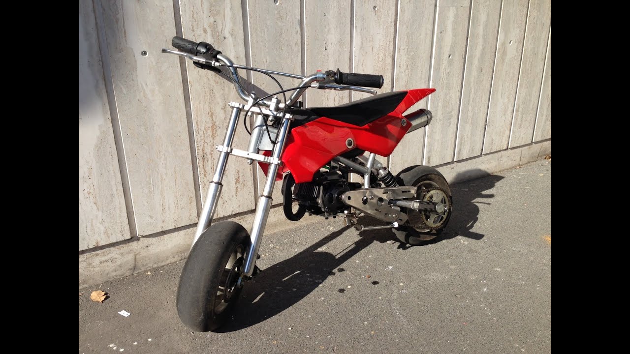 Minimoto 30cc 2 Tempi a manetta! - YouTube