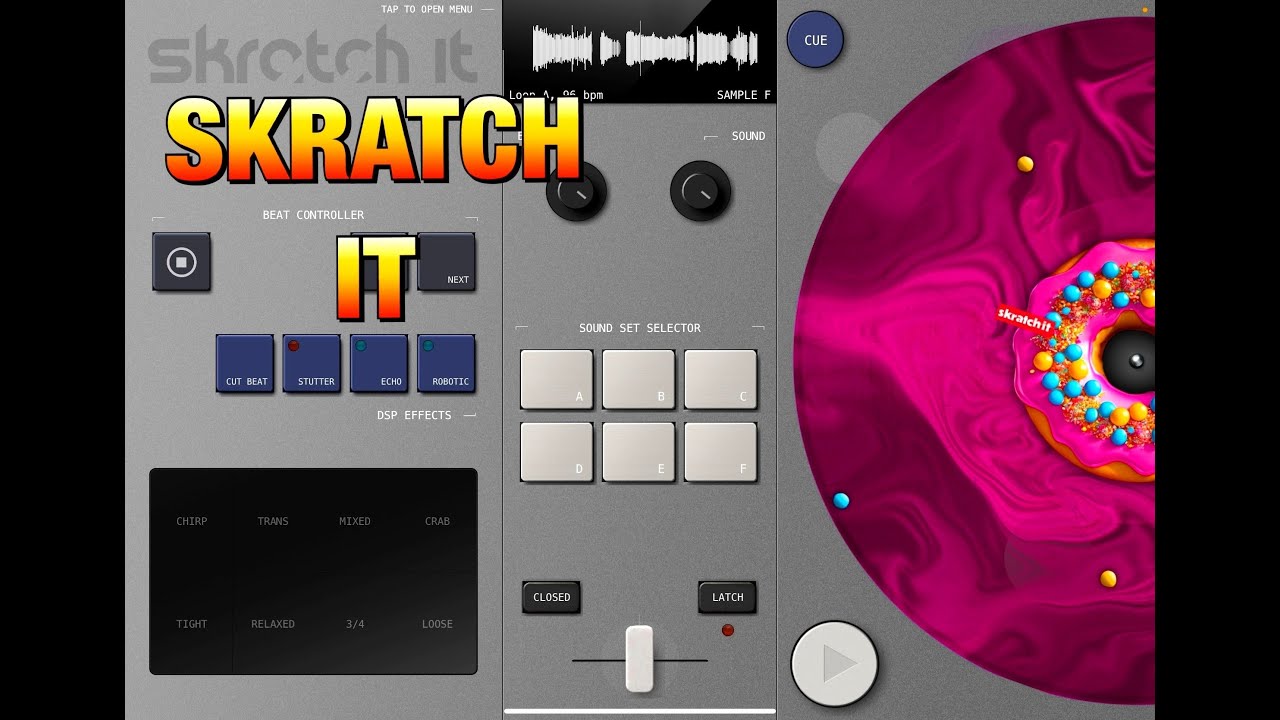 SKRATCH IT - Portable & Fun DJ Scratching App - Tutorial & Demo for the ...