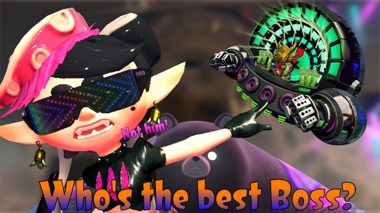 Ranking every SPLATOON final boss! - YouTube