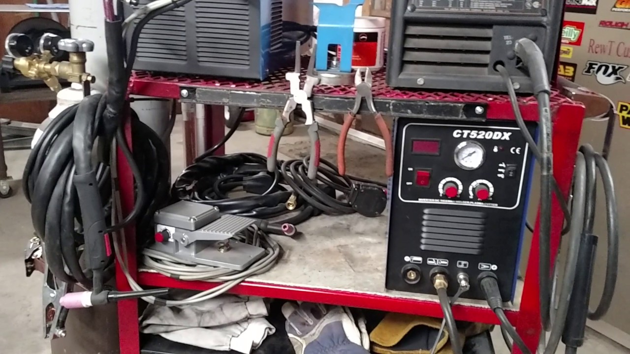 Custom Welding Station - YouTube