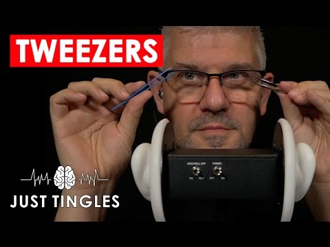 ASMR | Tweezers Sounds | NO TALKING | 1 Hour