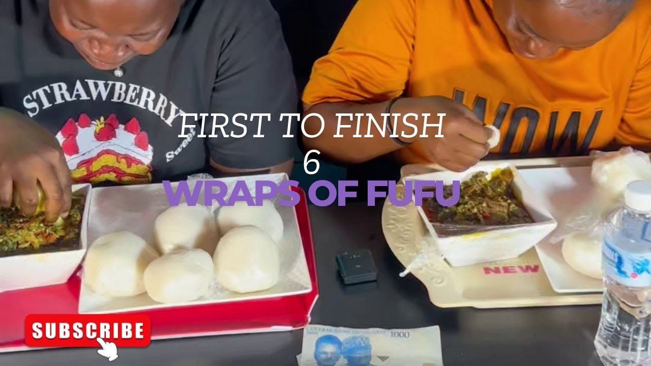 Girls Eating Competition 6 fufu Each. | #challenge #foodchallenge # ...