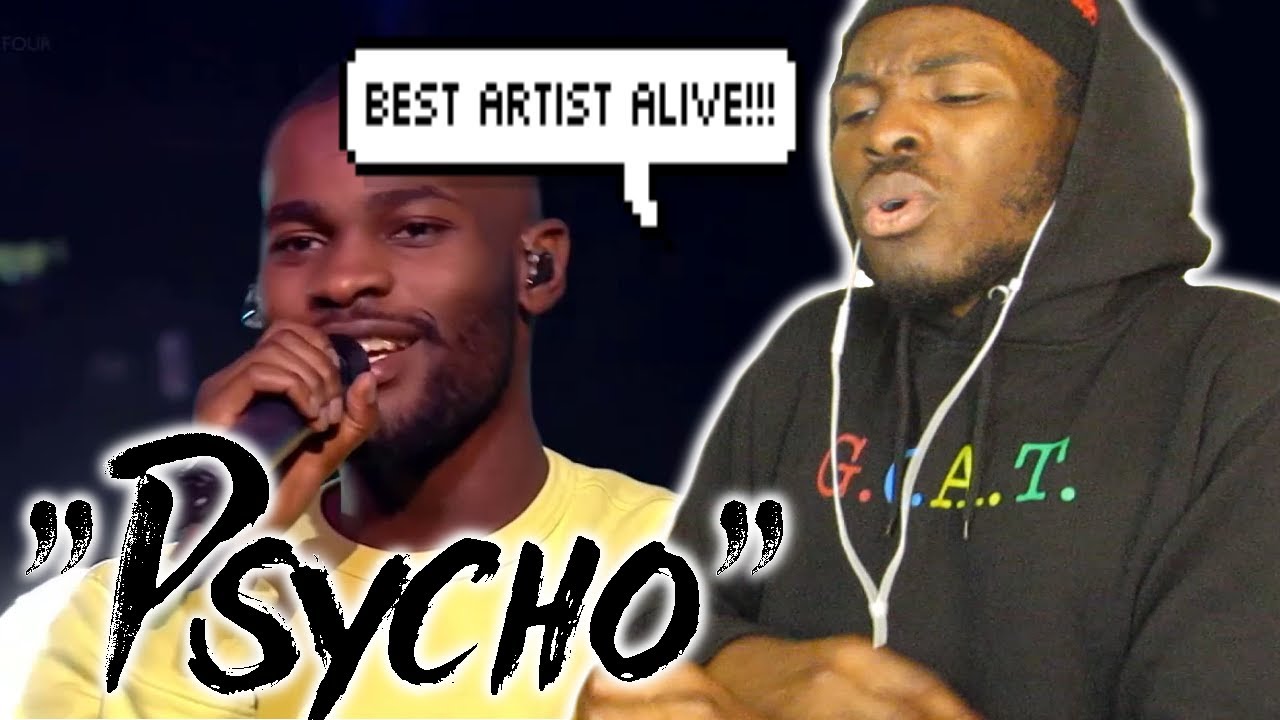 AMERICAN REACTS TO DAVE- PSYCHO [UK RAP REACTION] [HANDS DOWN ONE OF ...