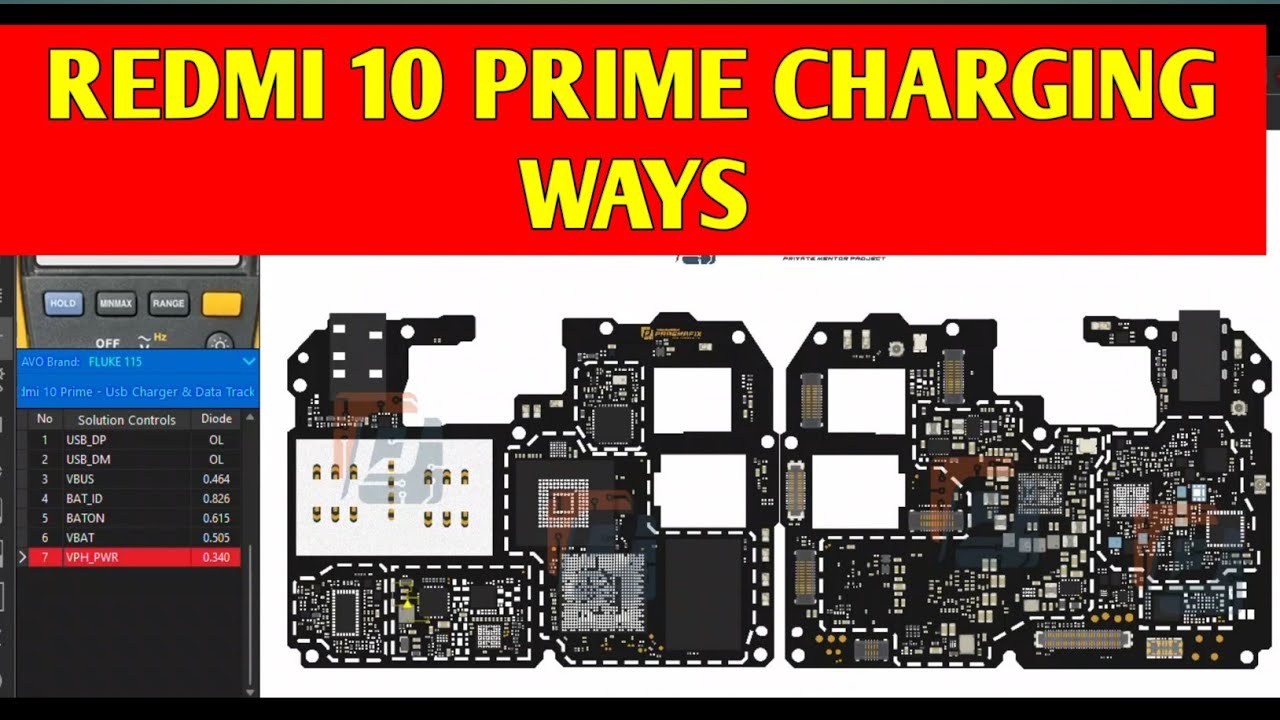 Redmi 10 Prime Charging Ways | Redmi 10 prime charging jumper - YouTube