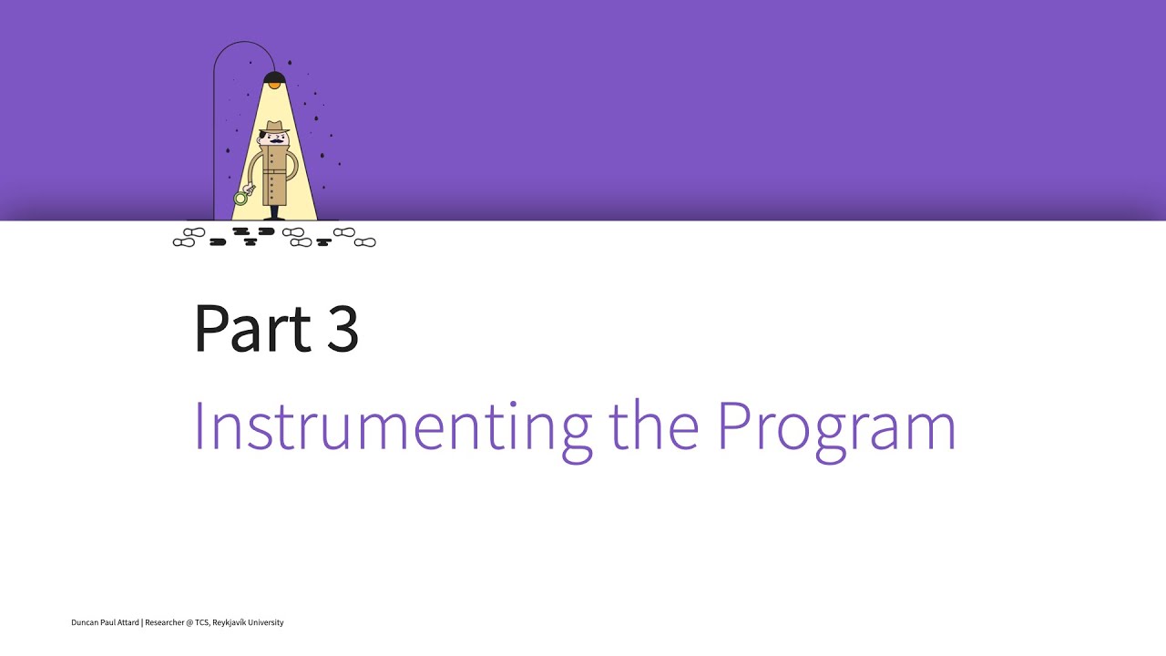Part 3: Instrumenting the Program - YouTube