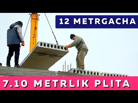 ХОРАЗМДА 1-12 МЕТРГАЧА ПЛИТА НАРХЛАРИ | XORAZM MEGA BETON |