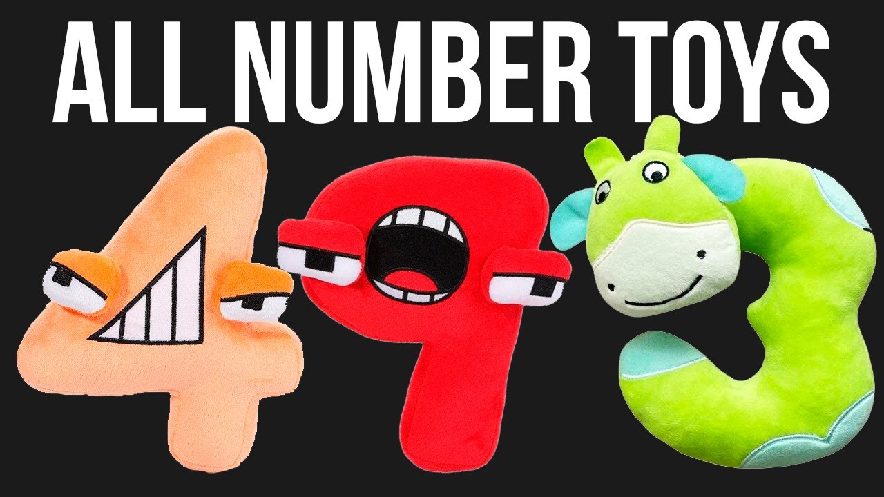 All Number Lore Plush Toys Meme - YouTube